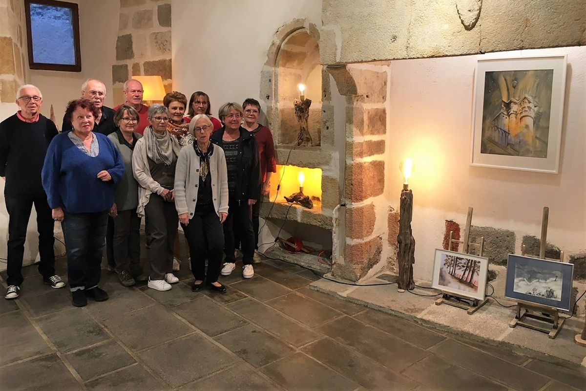 MARTRES DE VEYRE. L’atelier Martr’aquarelle a exposé - La Montagne