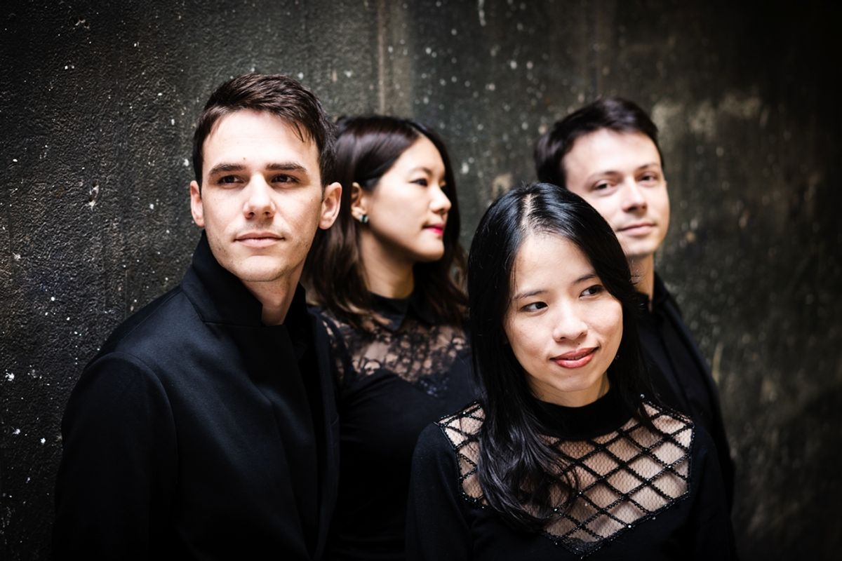 Omer Bouchez, premier violon du quatuor Hermès : "On trouve qu'il y a ...