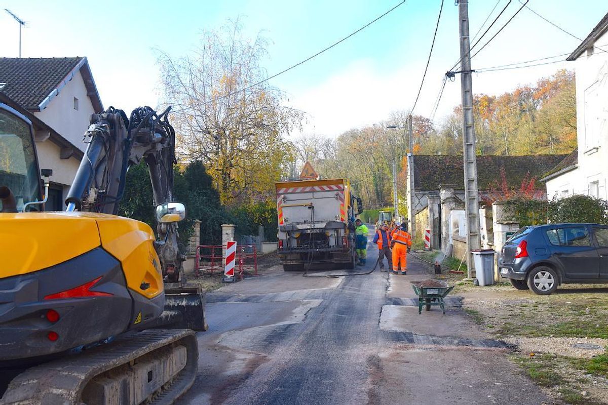 COLLAN. À Collan, le Syndicat des eaux du Tonnerrois conduit des ...