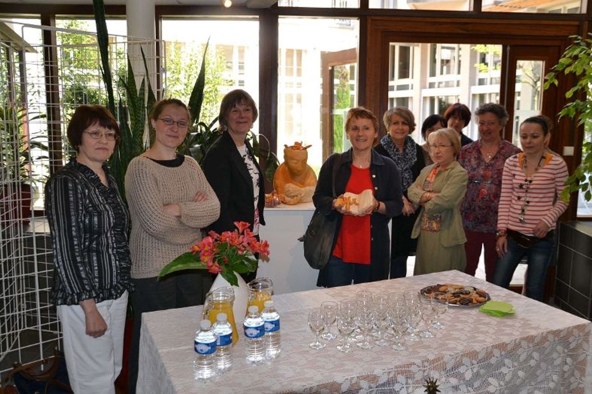Diane Poitras, une artiste généreuse, fait un superbe don à la mairie ...