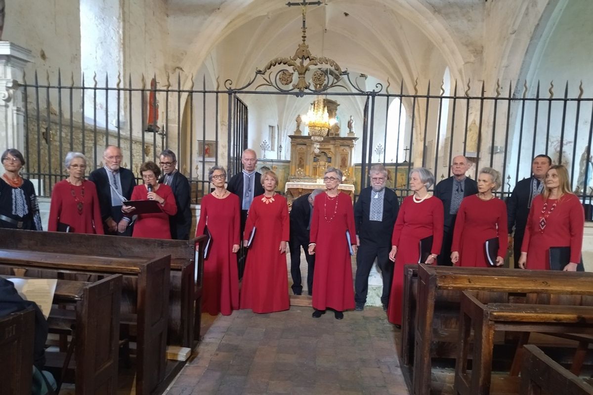Église comble pour le chœur Borysthème dans l’église - L'Yonne Républicaine