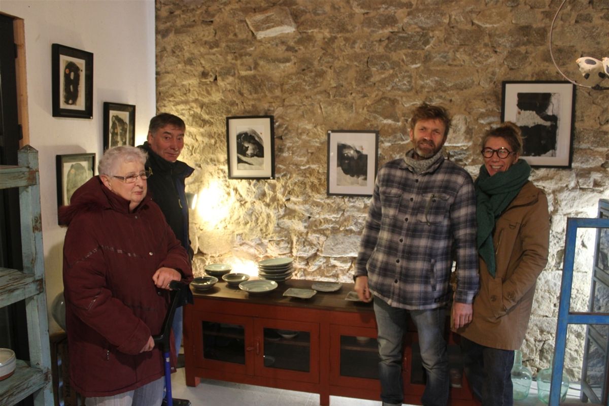 SAINT CHABRAIS. Ce point orange en guise de signature - La Montagne