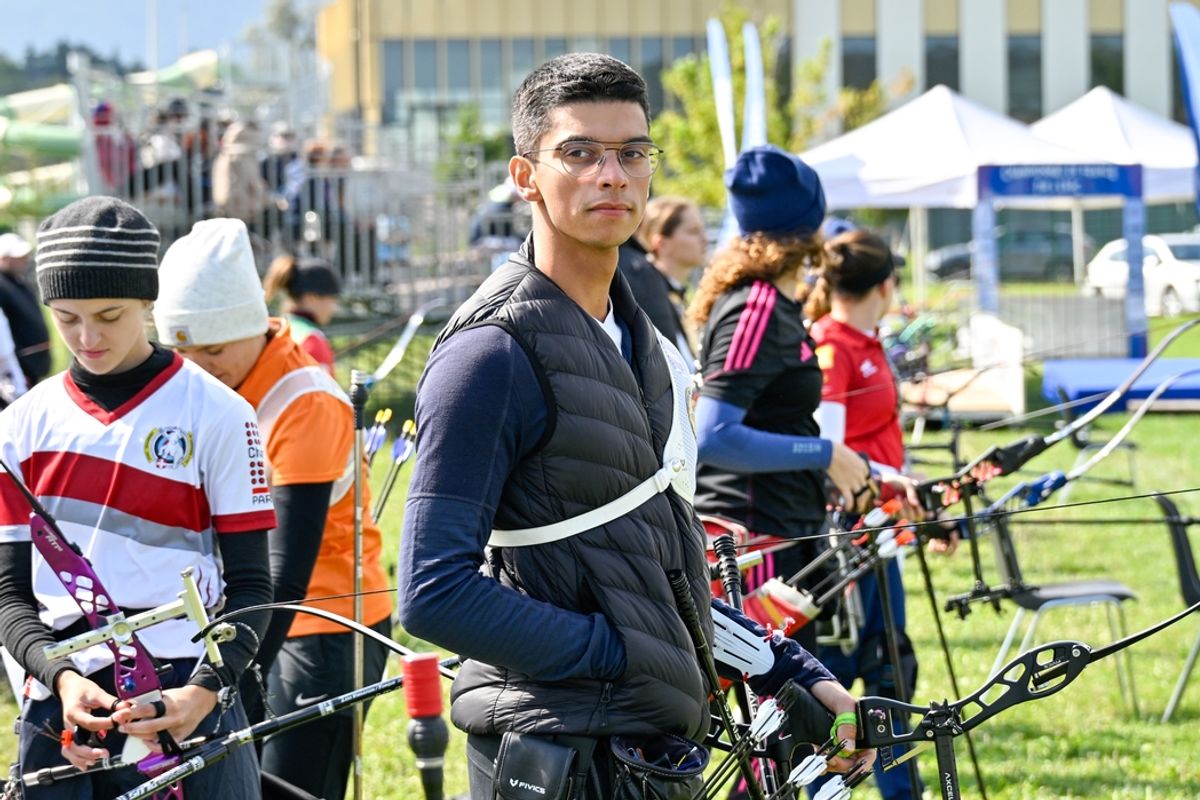 Rencontre avec le vice-champion olympique de tir à l'arc et parrain de ...