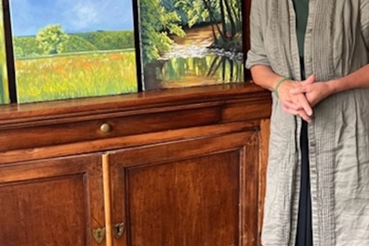 FRESSELINES. Isabelle Violette fait chanter les couleurs - La Montagne