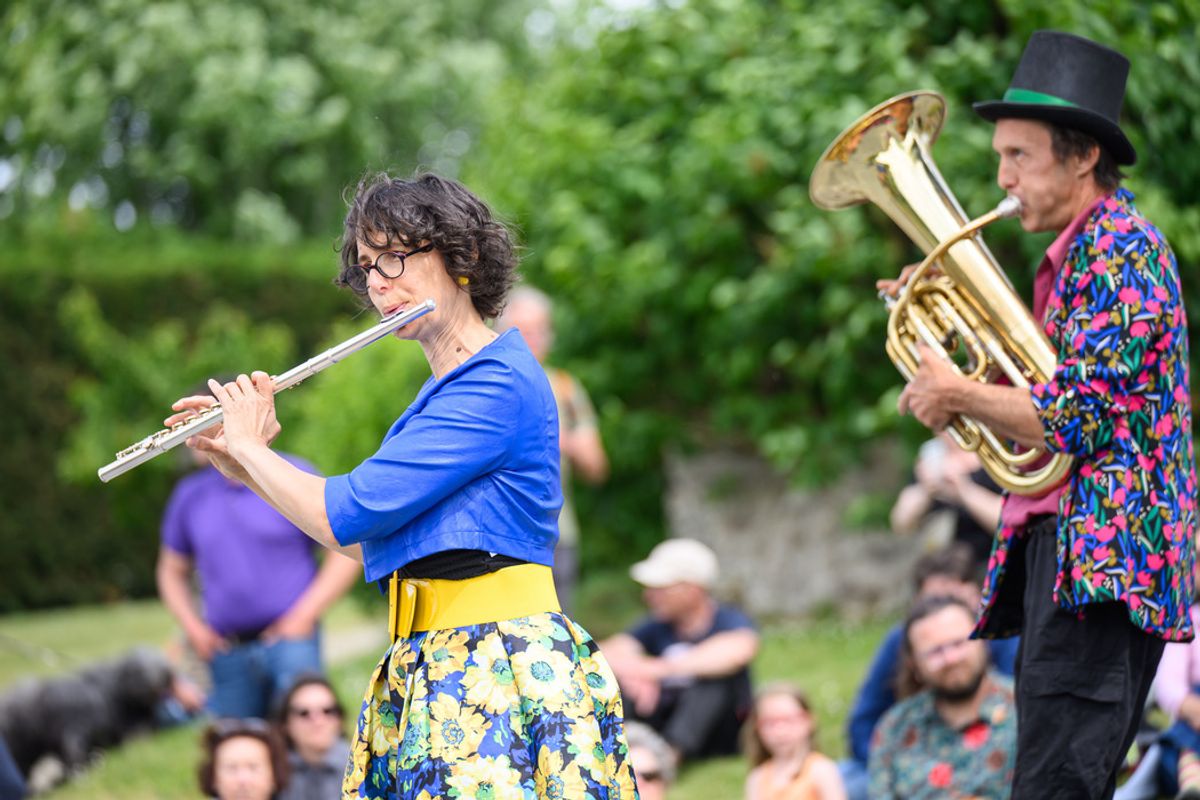 La flûtiste Rachel Averly colore une après-midi de Jazz dans le Bocage ...