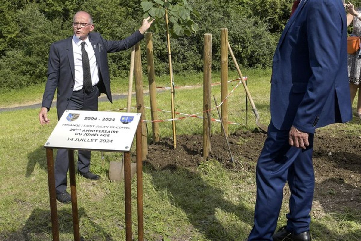 Un arbre pour sceller l’amitié - La Montagne