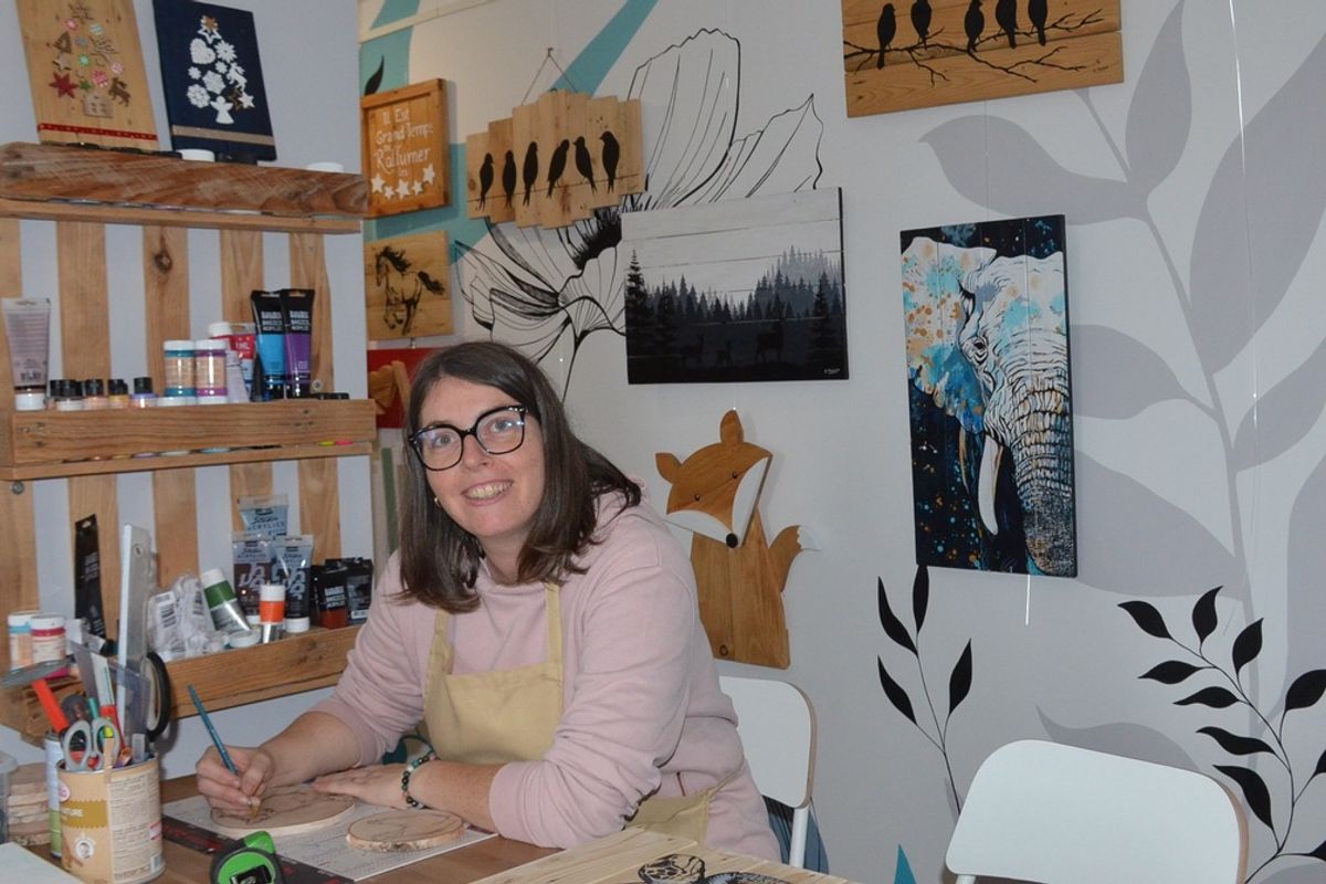 L’atelier de Béatrice Forissier se développe - Le Pays Roannais