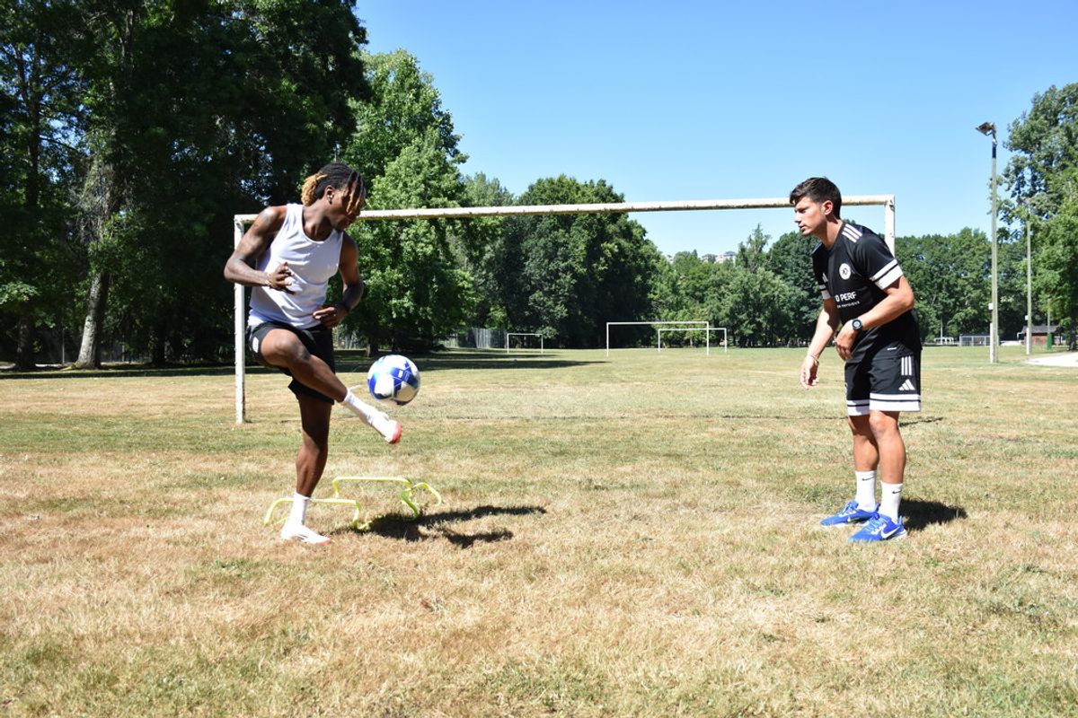 Pour le footballeur pro Alexis Tibidi, la préparation physique passe ...