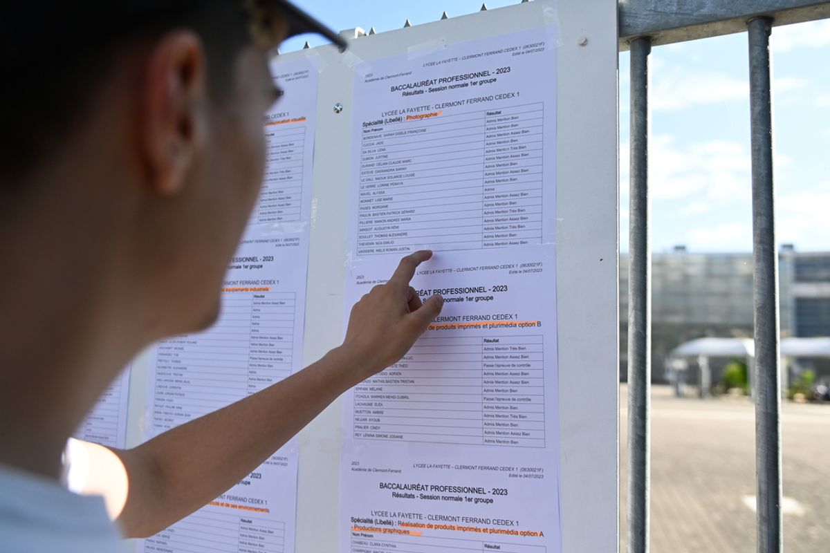 Bac 2023 : le taux de réussite définitif s'établit à 90,9%, en baisse ...