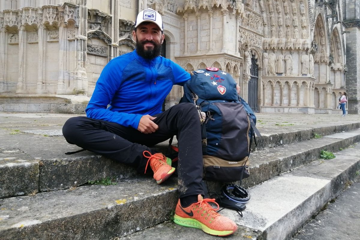 De passage à Bourges, Ludovic Paris marche en mémoire de son fils ...