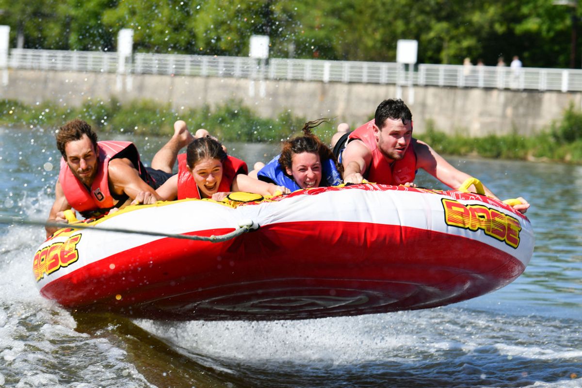 La fête du nautisme sous un beau soleil ce week-end à Vichy (Allier ...