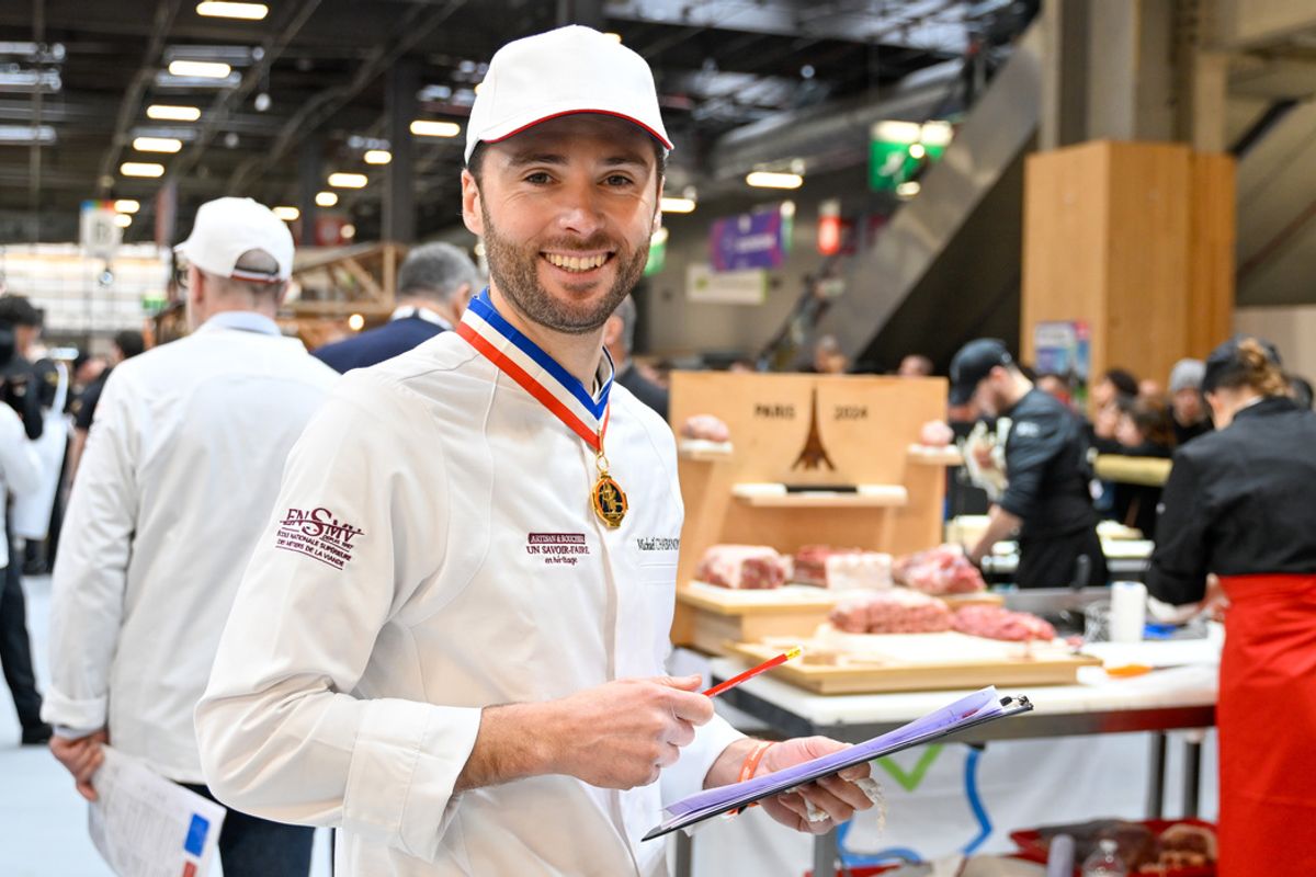 Qui est Mickaël Chabanon, ce boucher de Haute-Loire, juré à Paris et ...