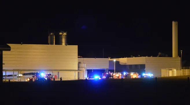 Un incendie s'est déclaré ce lundi 30 janvier dans l'usine Andros à ...