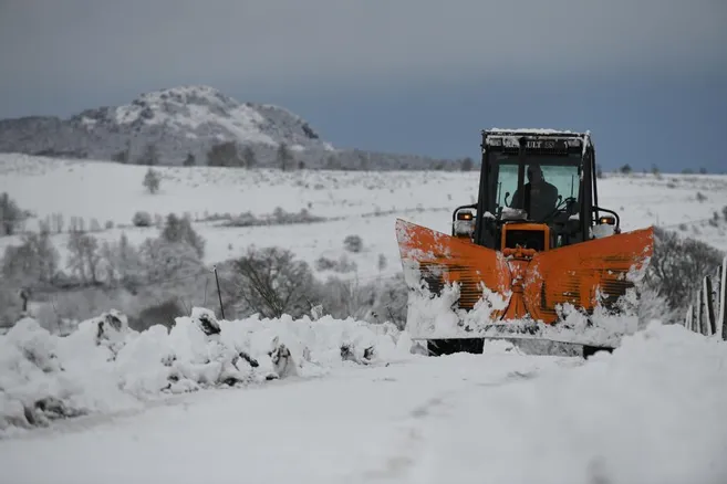 Un épisode neigeux majeur attendu cette nuit en Haute-Loire : de 20 à ...