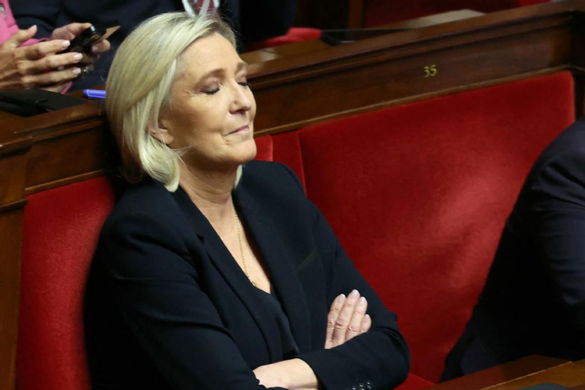Présidentielle 2027 : Marine Le Pen toujours plus haut au premier tour, selon un sondage - L ...
