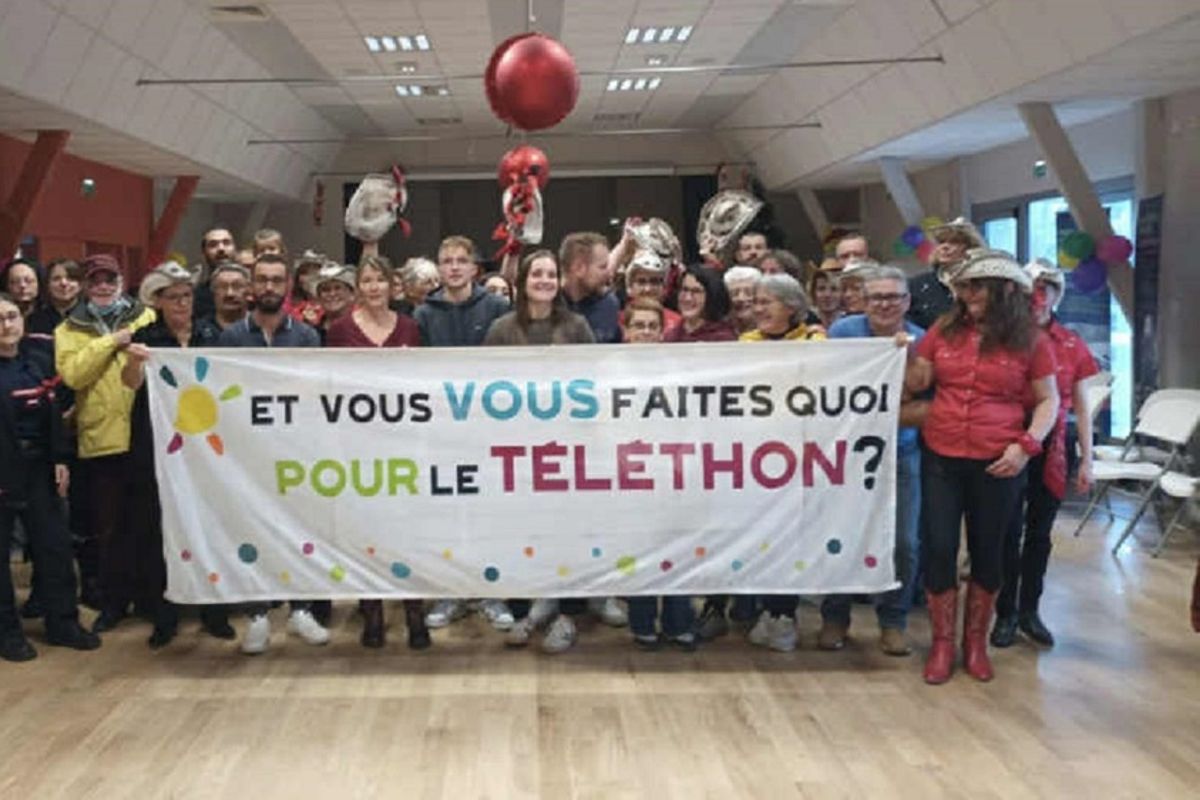 Les habitants à fond pour le Téléthon - La Montagne