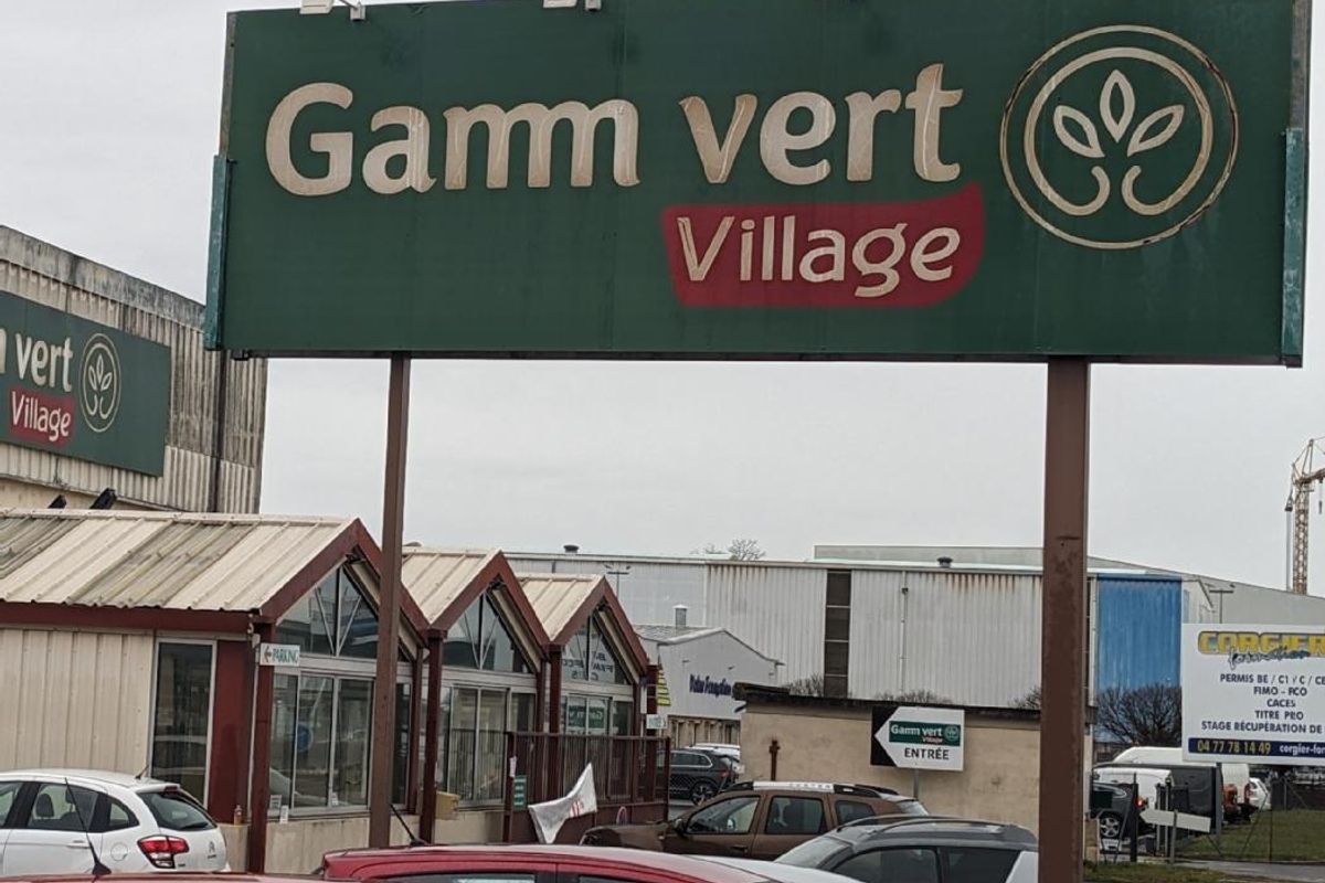 Gamm vert va fermer quatre magasins - Le Pays Roannais
