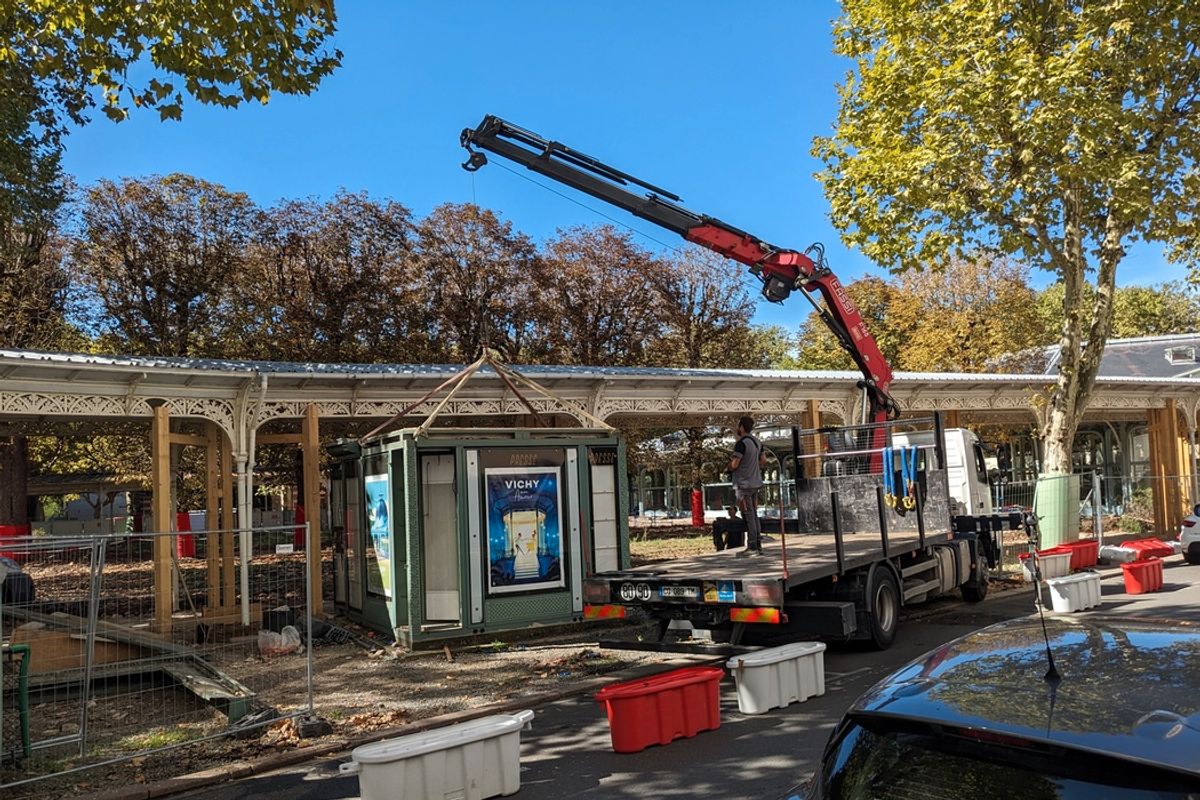 À Vichy, ces lieux emblématiques du parc des Sources en pleine mutation - La Montagne