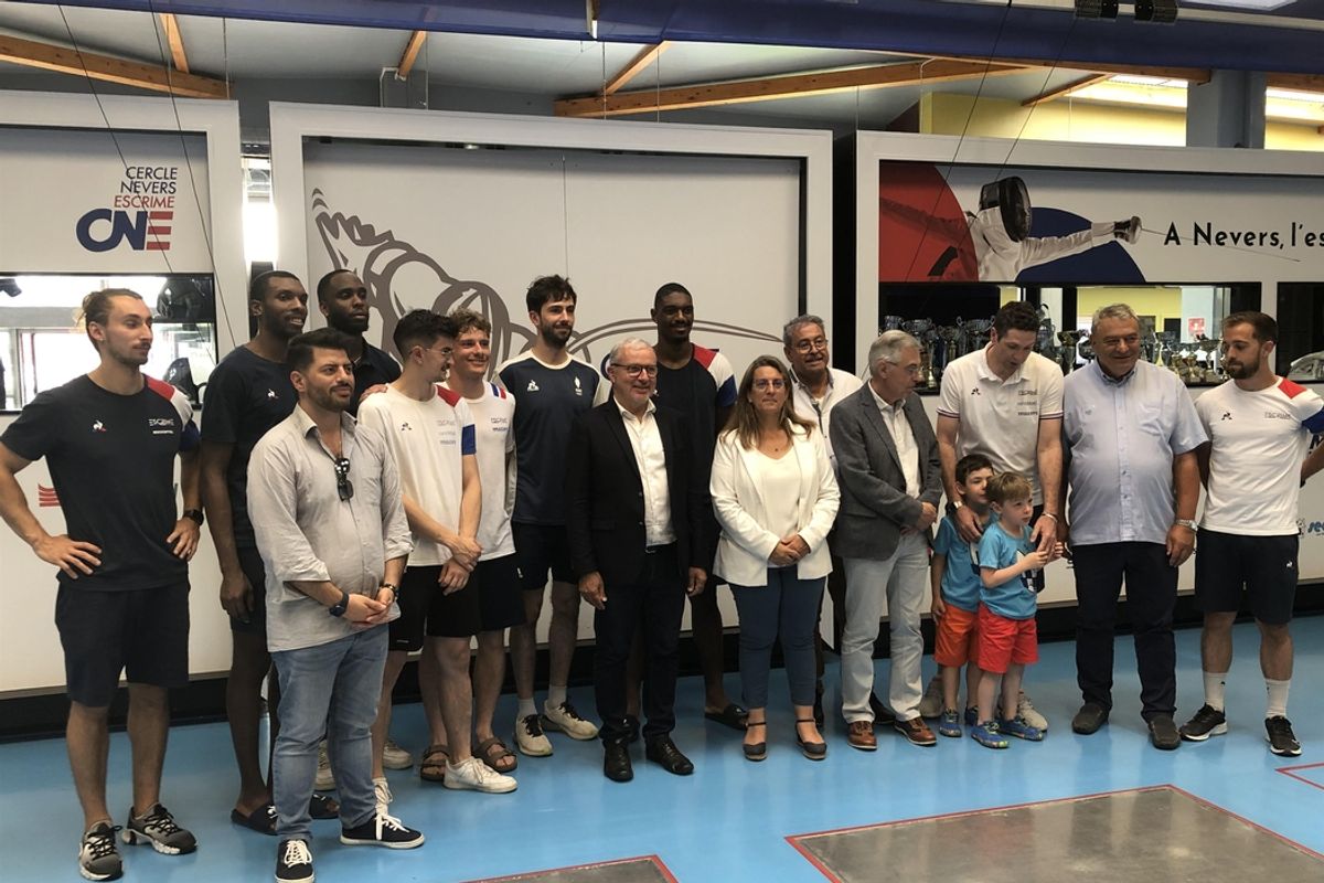 NEVERS. Un accueil olympique - Le Journal du Centre