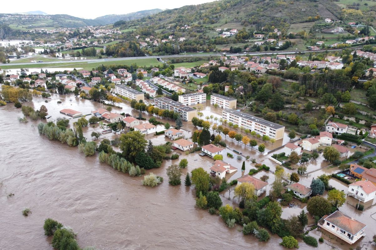En Haute-Loire, les crues les plus importantes enregistrées depuis 2008 ...