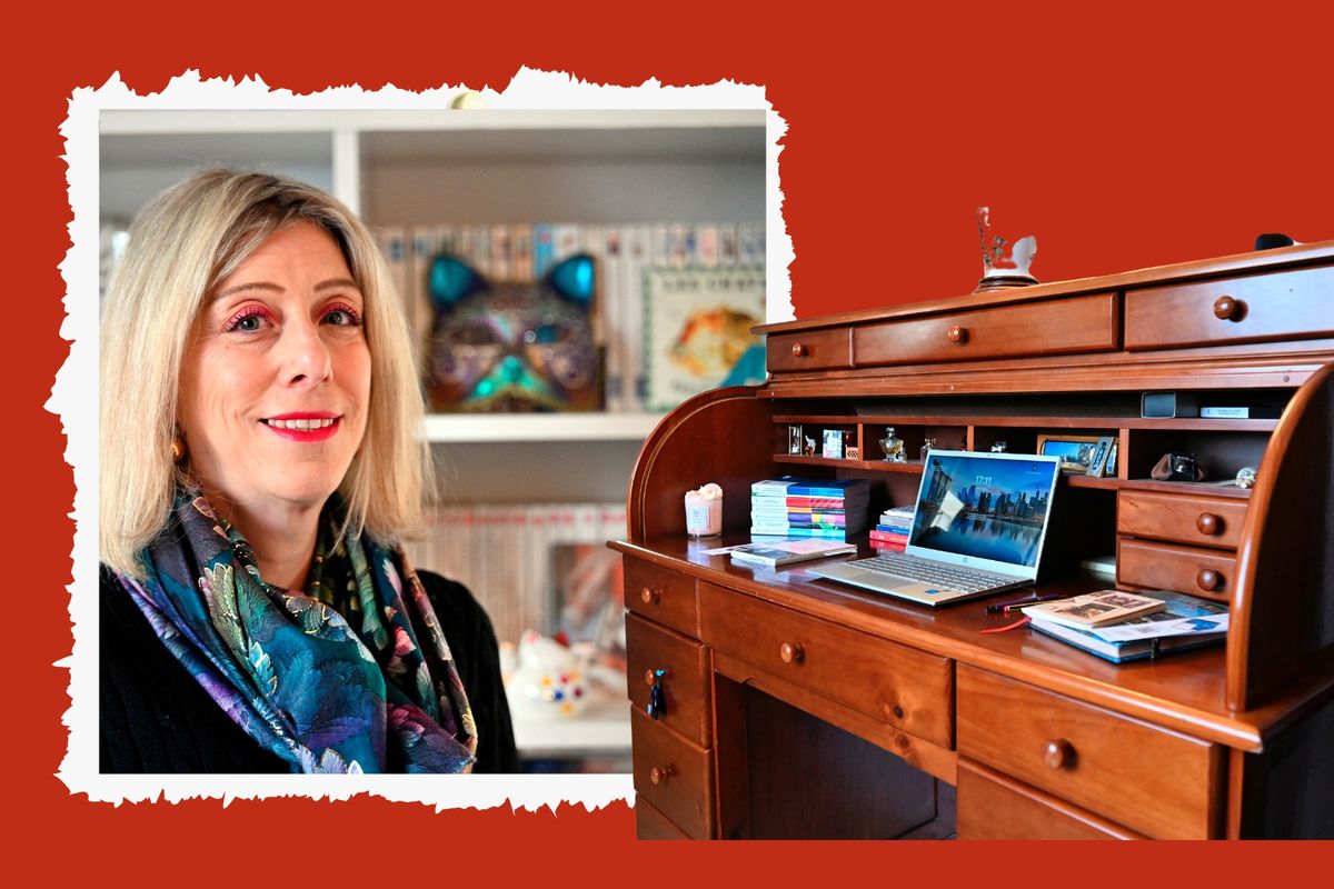 À la découverte du bureau de l'écrivaine neversoise Aurore Balland ...