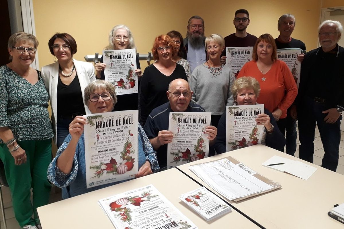 SAINT REMY EN ROLLAT. Deux jours de marché de Noël - La Montagne