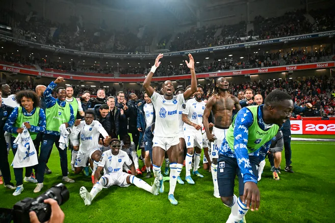 Christophe Pélissier et ses joueurs ont réussi leur pari, l'AJA jouera ...