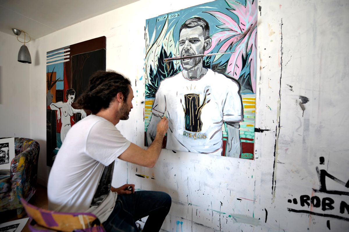 Onie Jackson, artiste du cru, posera son empreinte sur le MUR d'Orléans ...