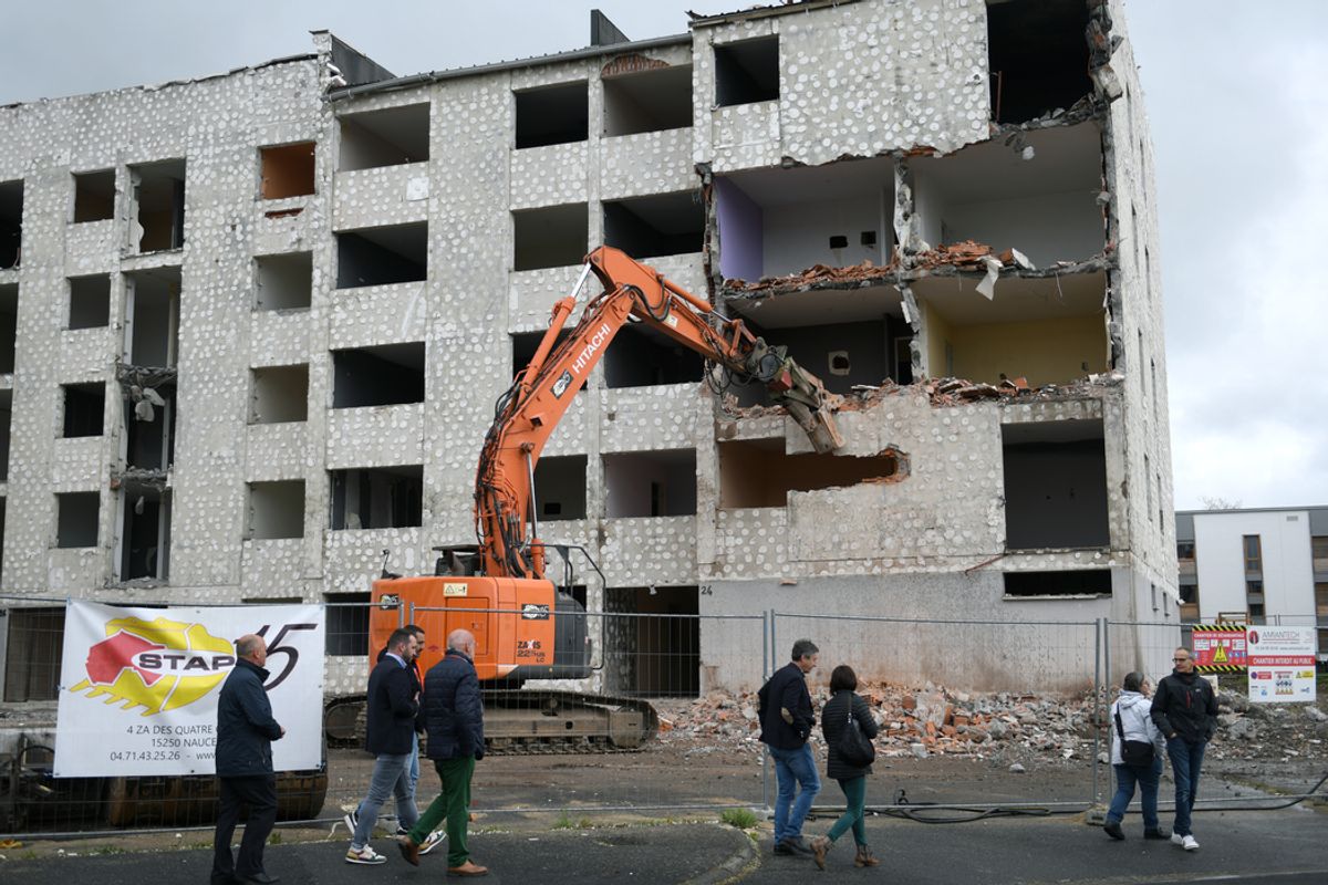 La destruction de la cité Clemenceau a commencé dans les temps et ...