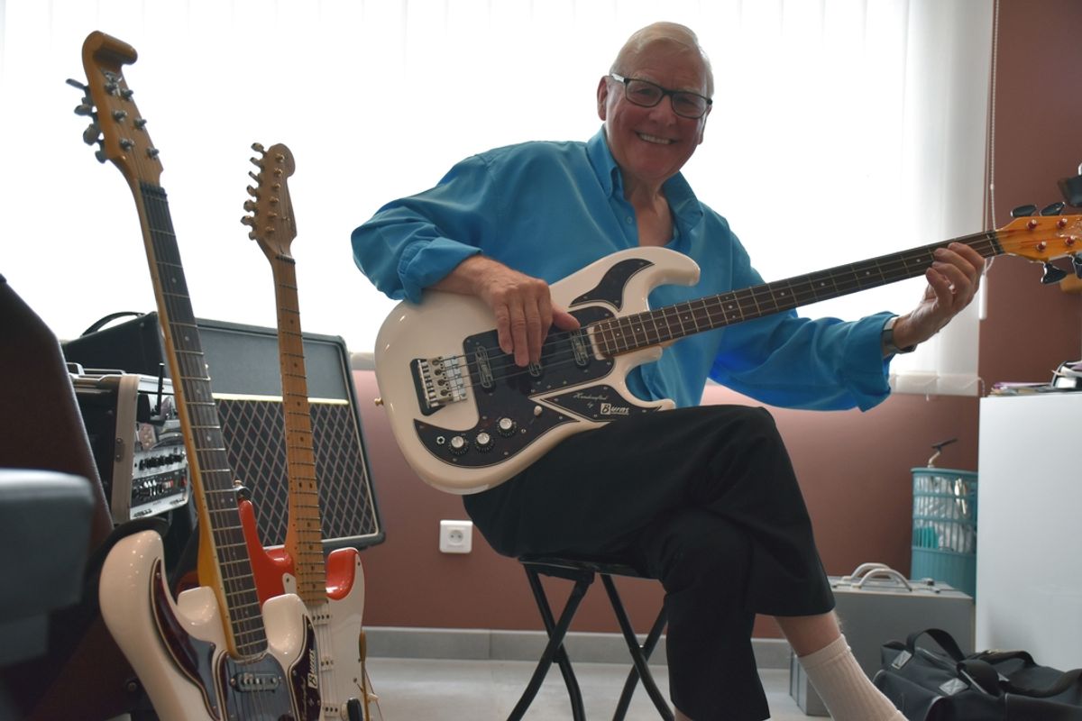 Dans les souvenirs de Brian Locking, bassiste du groupe de rock The ...