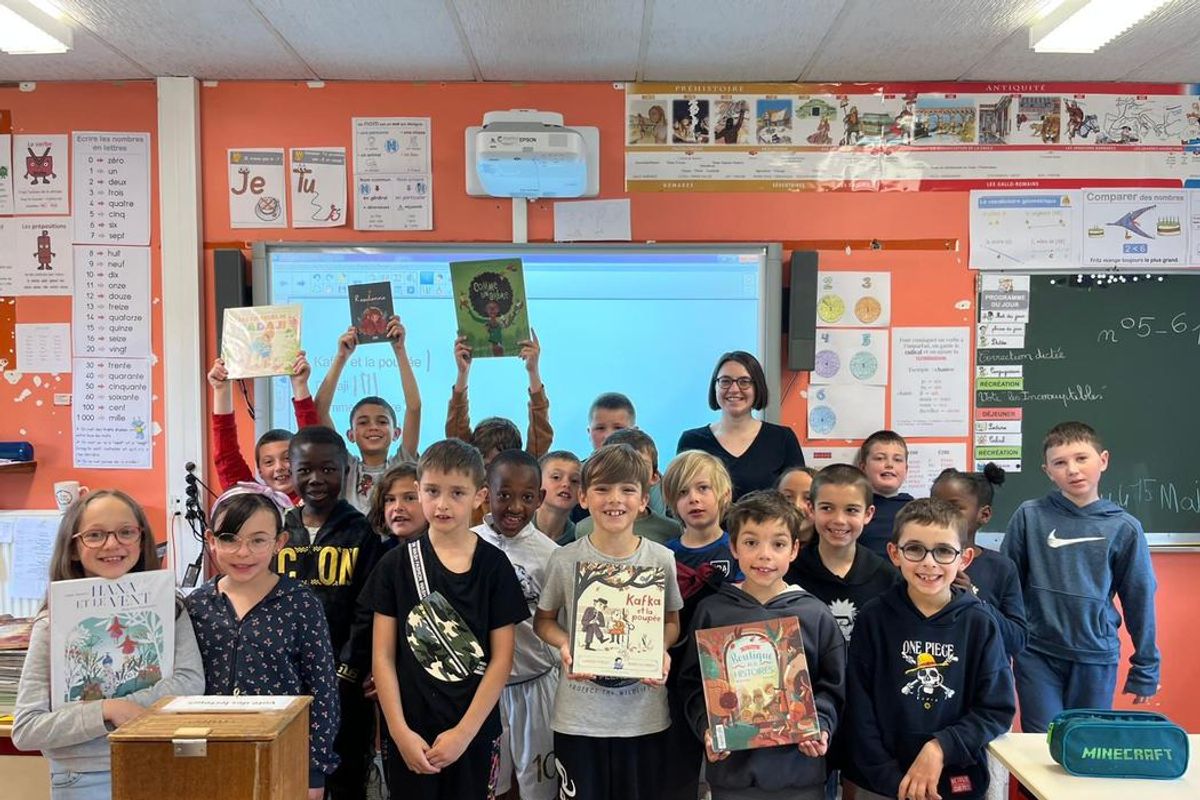 RIOM ES MONTAGNES. Les écoliers, ces incorruptibles lecteurs - La Montagne