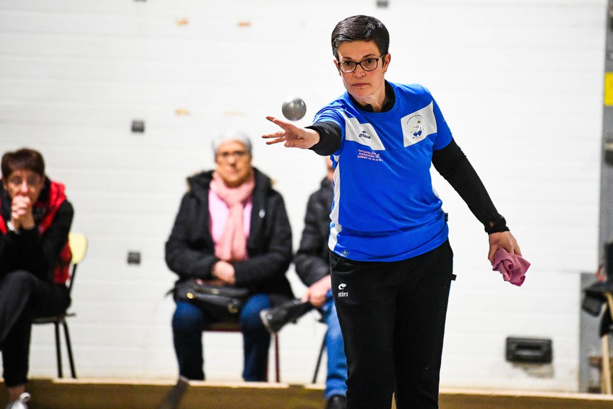 Katia Daniel (Pétanque dornoise) s'offre le titre de championne de la ...