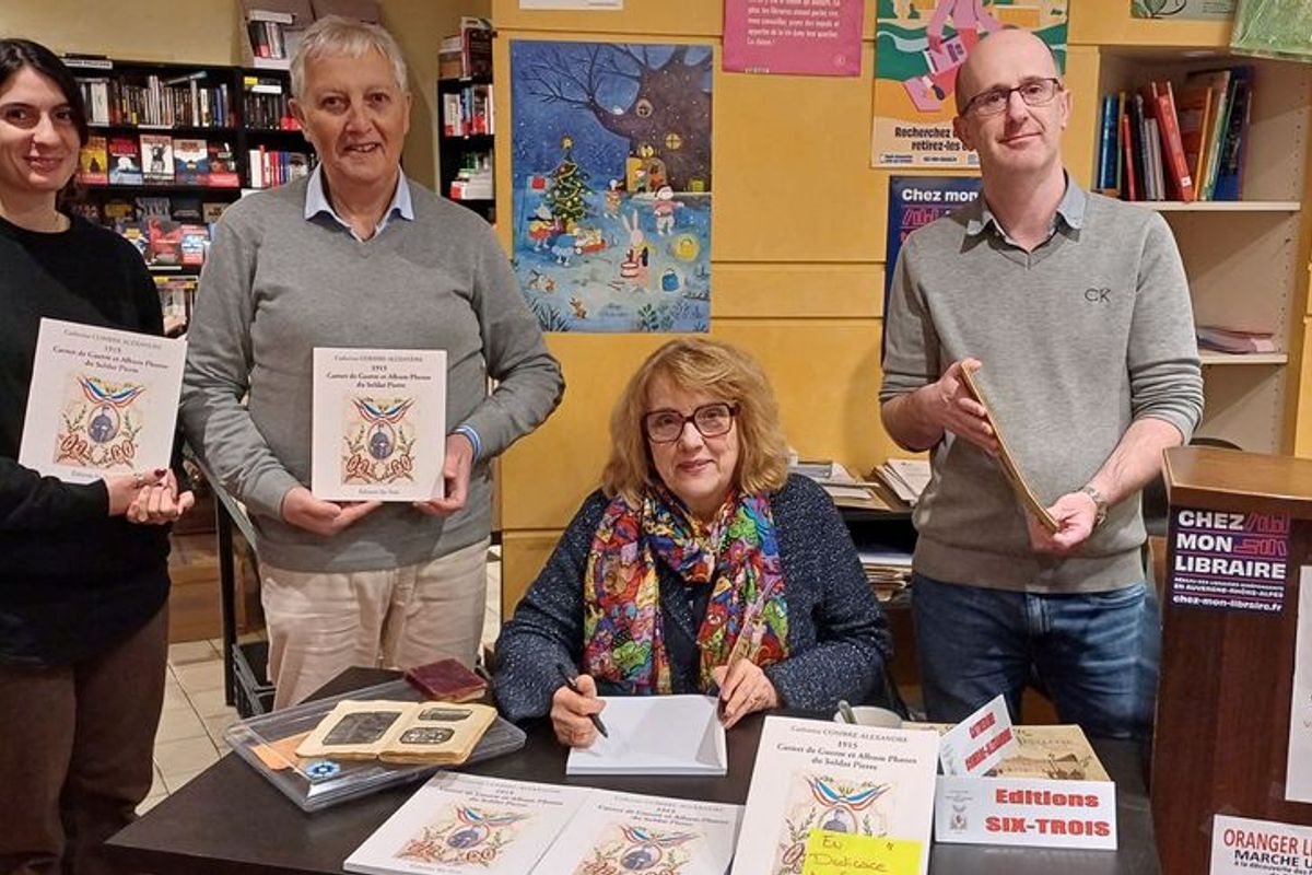 Chamalières : un carnet de guerre familial dévoile l'histoire du soldat ...