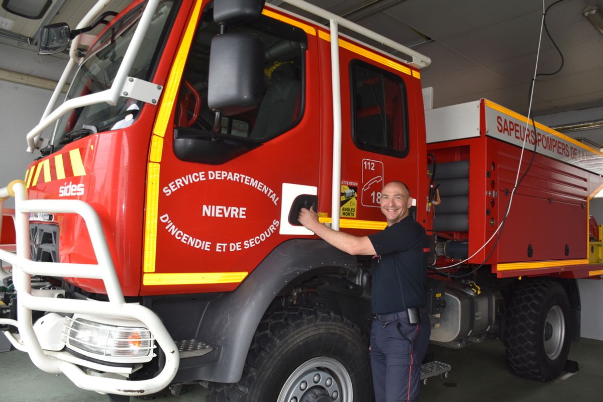 Raphaël Kennedy, nouveau chef du centre de secours de Decize, veut ...