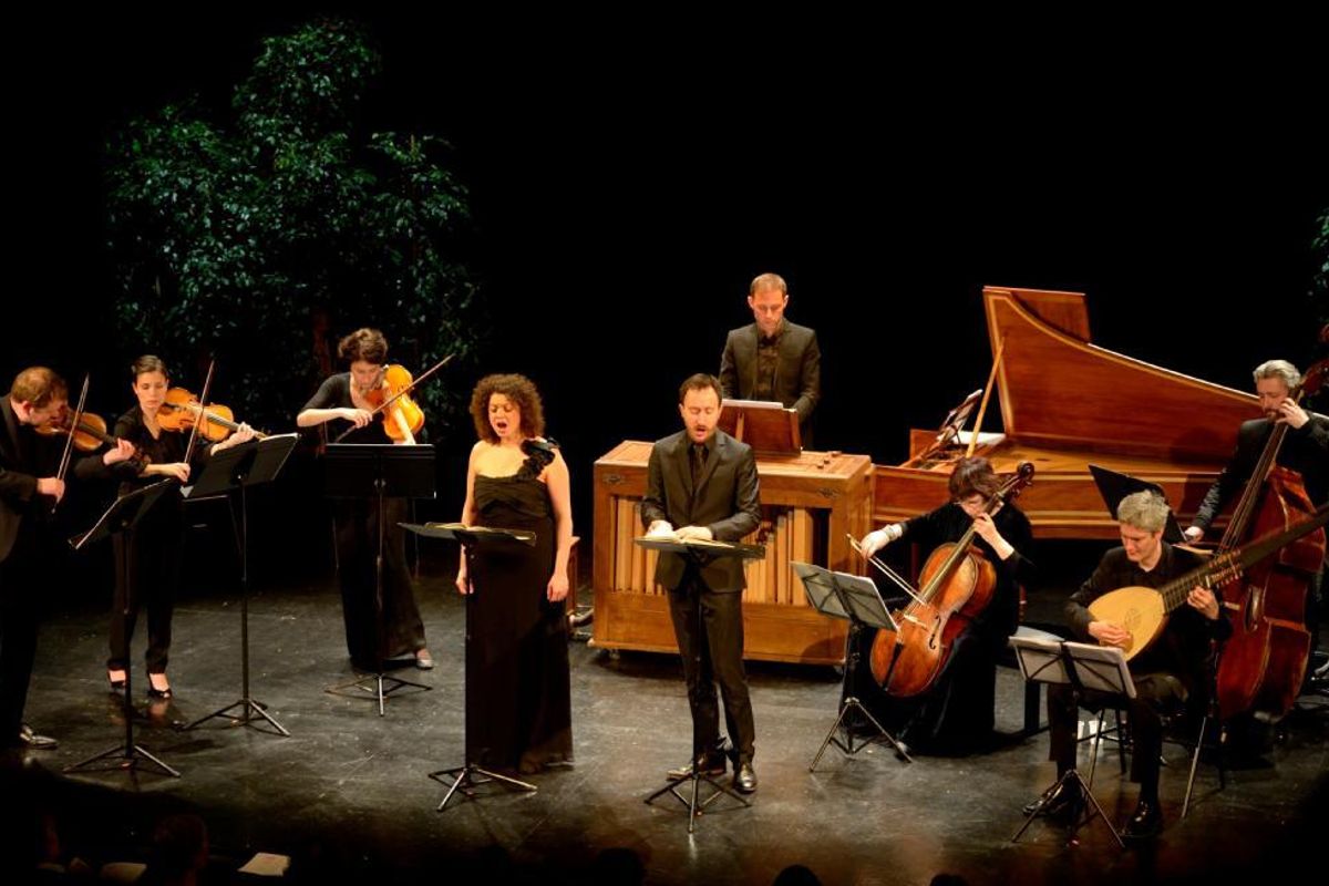 Damien Guillon, Myriam Arbouz et le Banquet Céleste, hier soir, à l ...