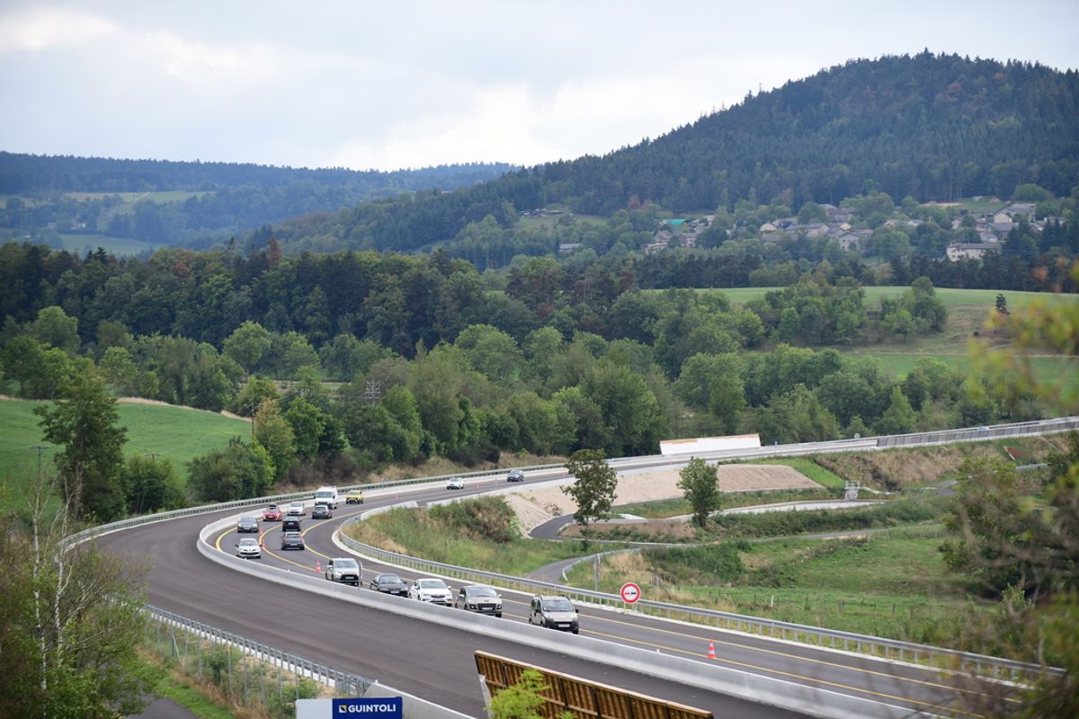 Doublement de la RN 88 à Yssingeaux : Les travaux touchent à leur fin ...