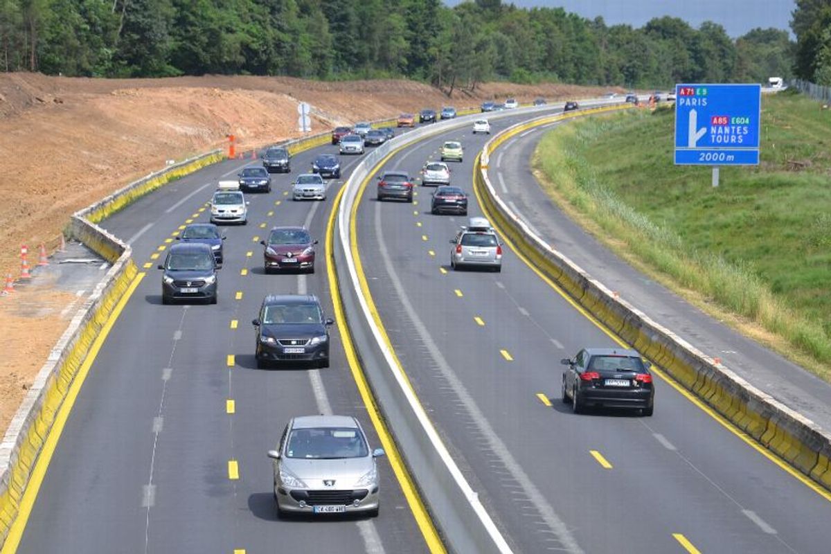 Une circulation dense sur l’A71 mais pas de problème majeur ; pic ...