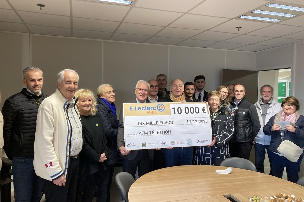 10.000 € ont été récoltés pour le Téléthon - L’Écho Républicain