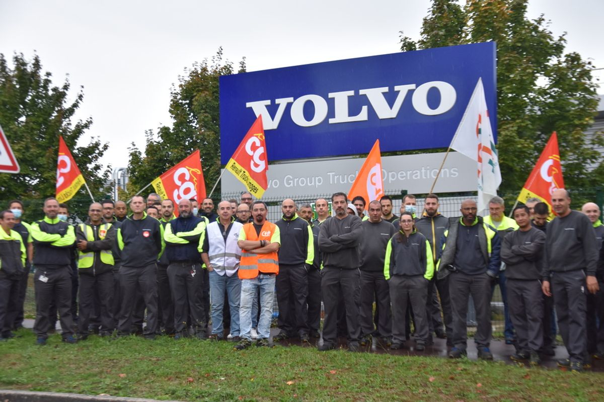 Les salariés de Volvo Renault Trucks à Limoges demandent à négocier ...