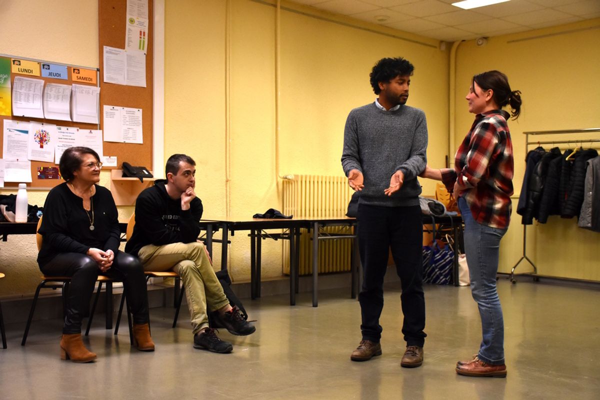 Premier "match" de la saison pour les "Impro-bables" à Issoire - La Montagne