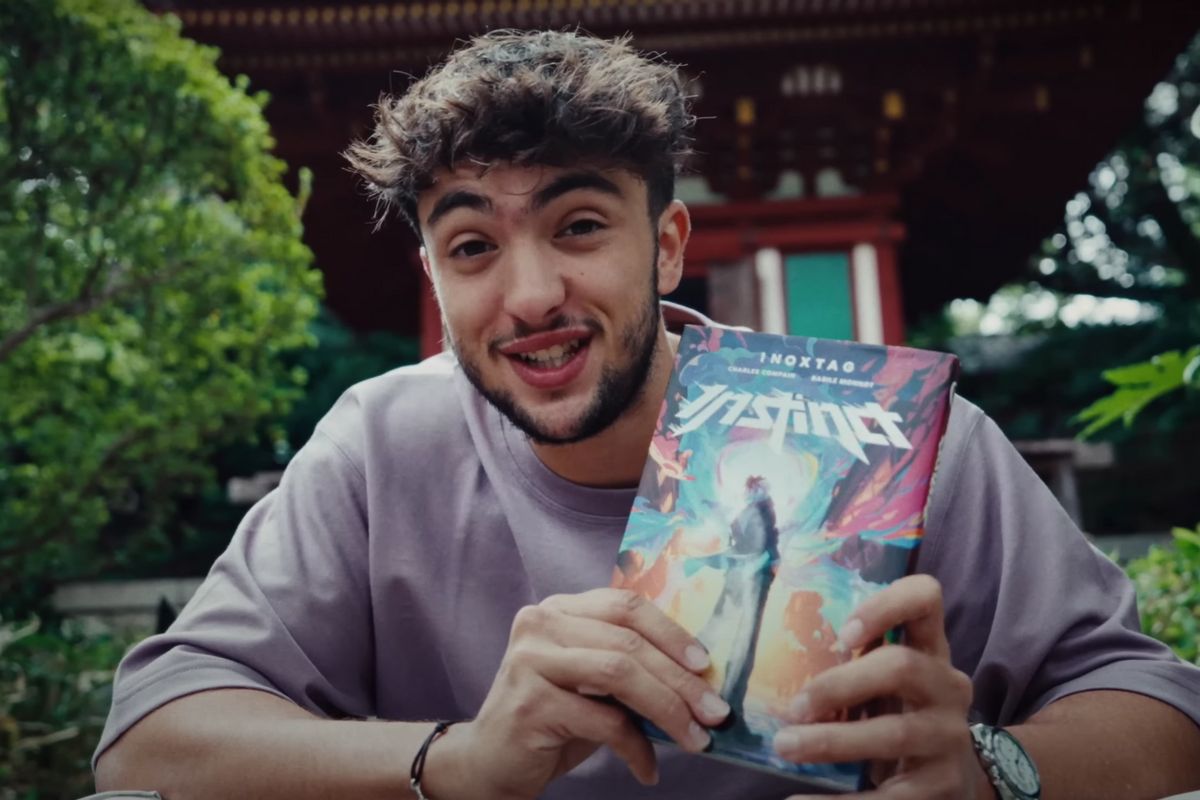 "Instinct" d'Inoxtag cartonne en librairie et réalise le meilleur ...