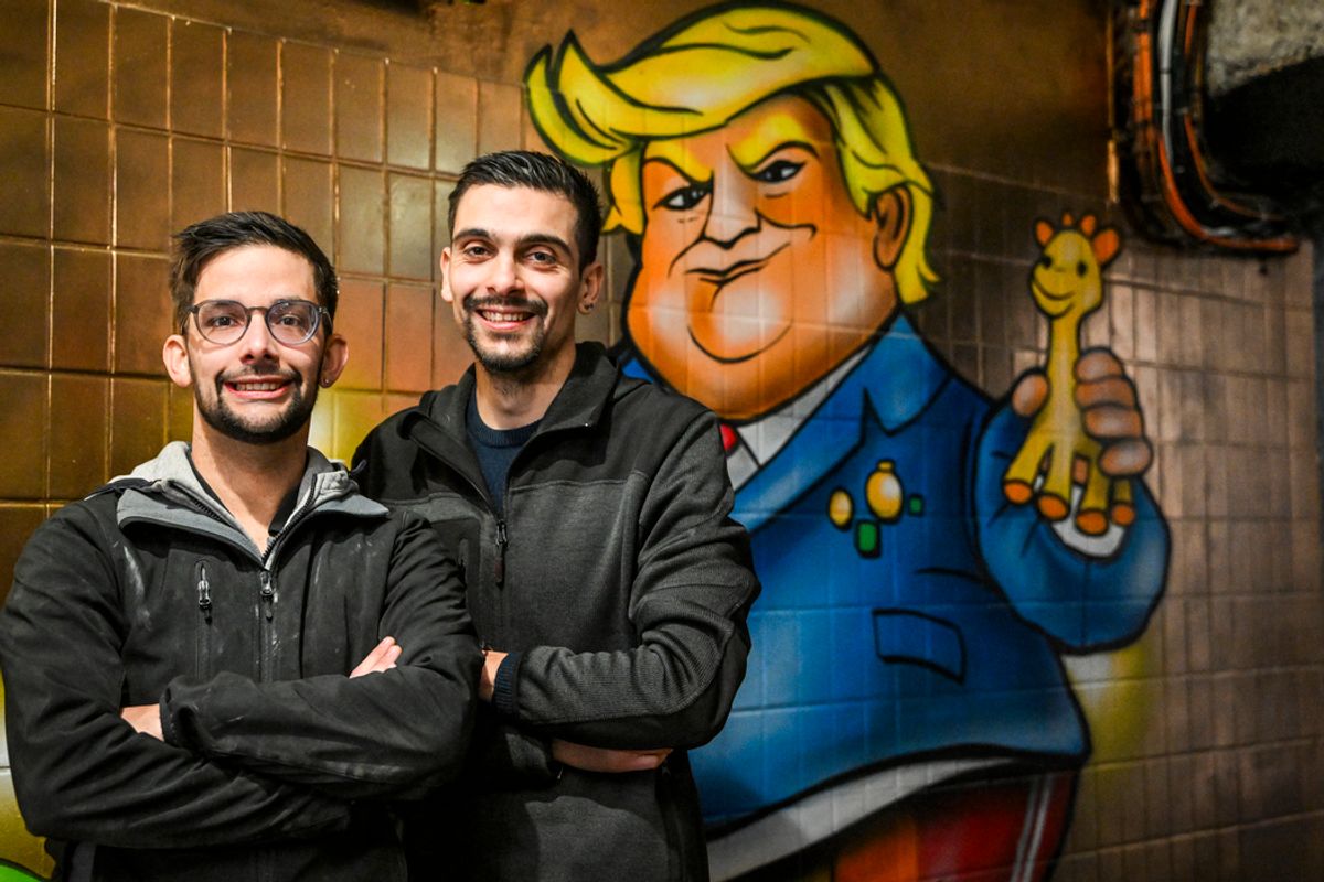 Provocation assumée et déjà un tag anti-Trump et anti-Epstein ...