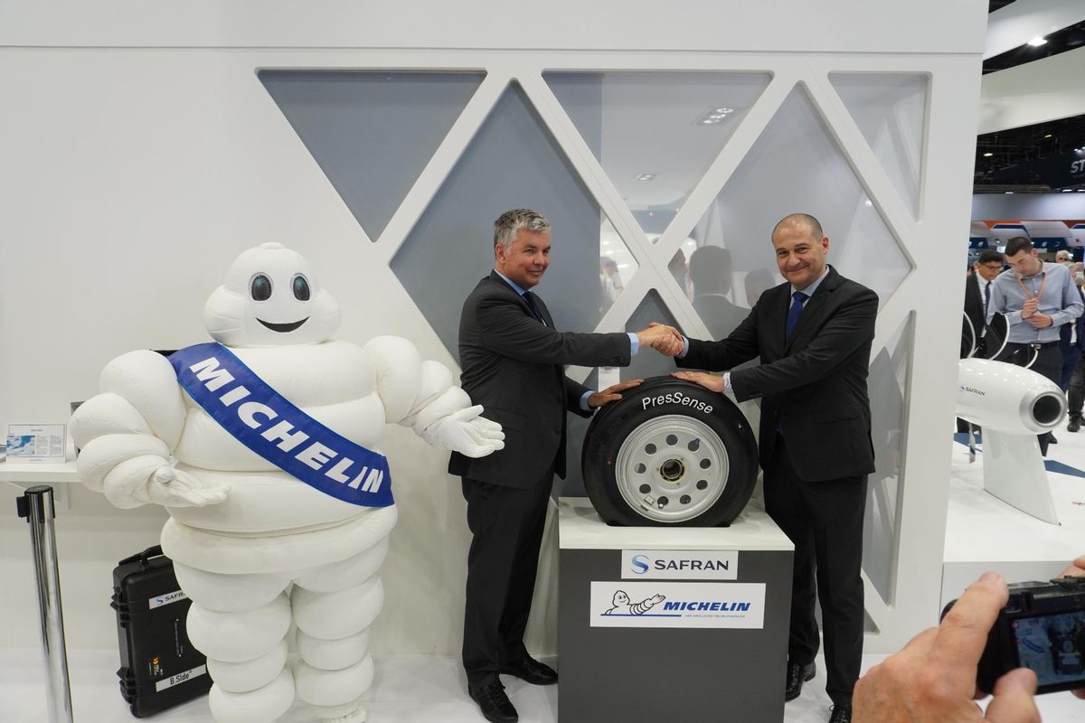Michelin et Safran valident les essais en vol du pneu connecté - La ...