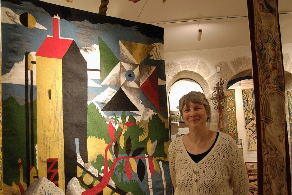 Céline Ferron tisse le grand Blexbolex - La Montagne