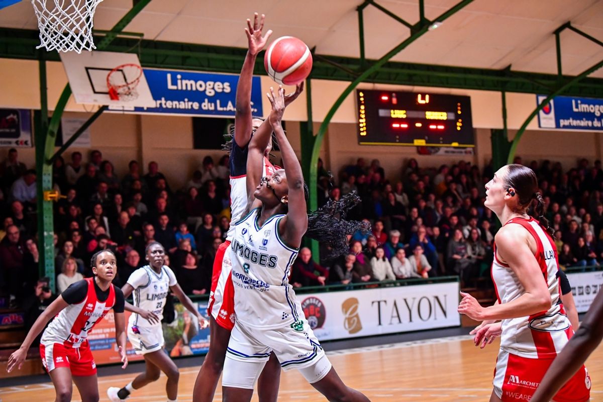 Angie Nkodia, intérieure du Limoges ABC : "On ne baisse pas les bras ...