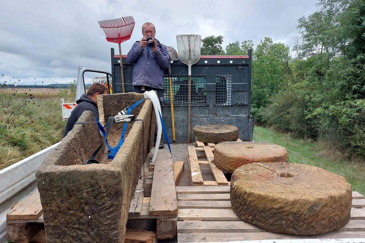 Des vestiges mérovingiens vieux de 1.400 ans découverts dans la Loire ...