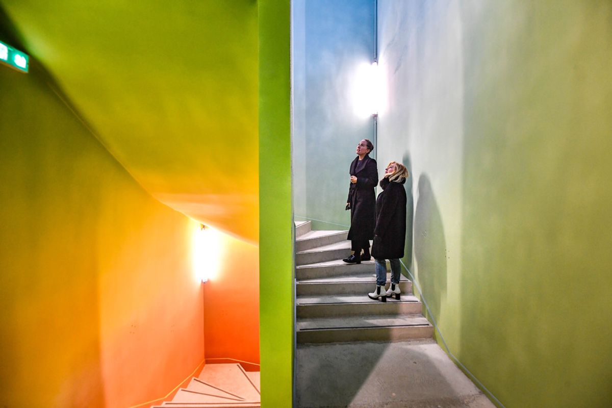 L'artiste Flora Moscovici colorise le Frac-artothèque Nouvelle ...