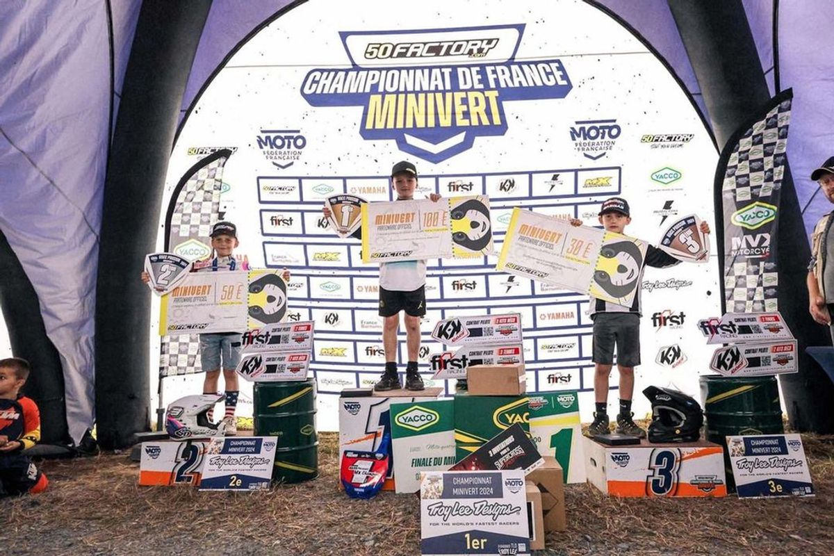 Lucas Bos, vice-champion de France - La Montagne