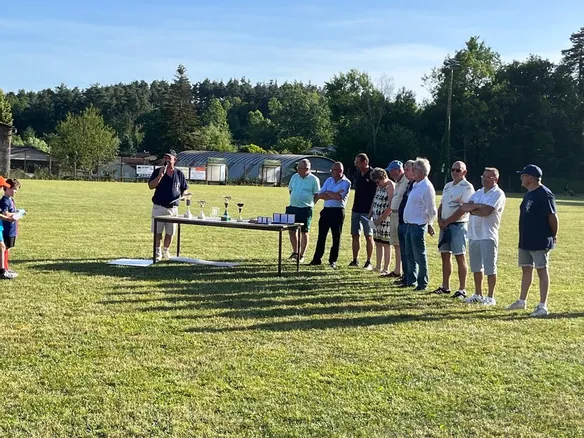 Lors de la remise des récompenses. © Droits réservés