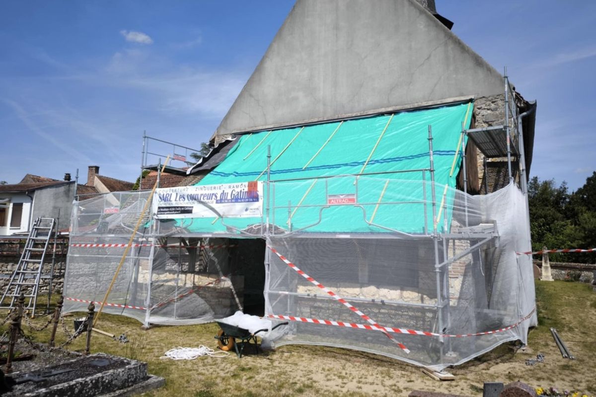 Des Travaux Débutent Sur Le Caquetoire La République Du Centre